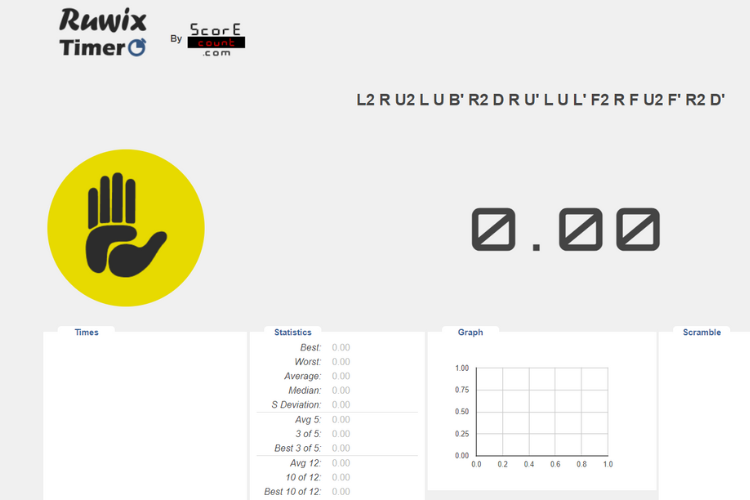 Top 5 website bấm giờ rubik cực tiện lợi và chính xác