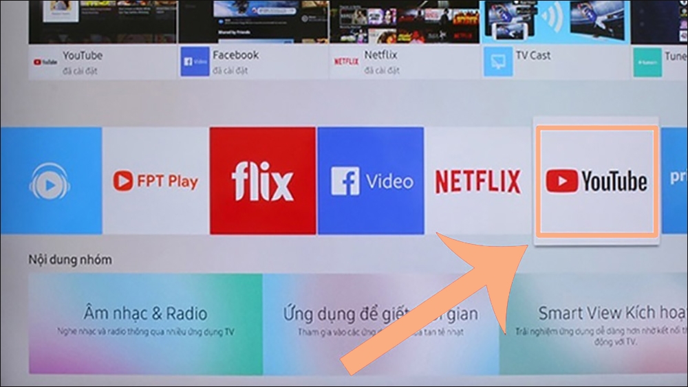Lỗi không xem được Youtube trên tivi Samsung và cách khắc phục