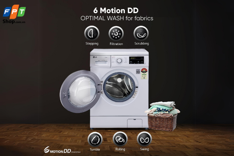 Công nghệ 6 Motion Direct Drive của LG là gì, công dụng ra sao?