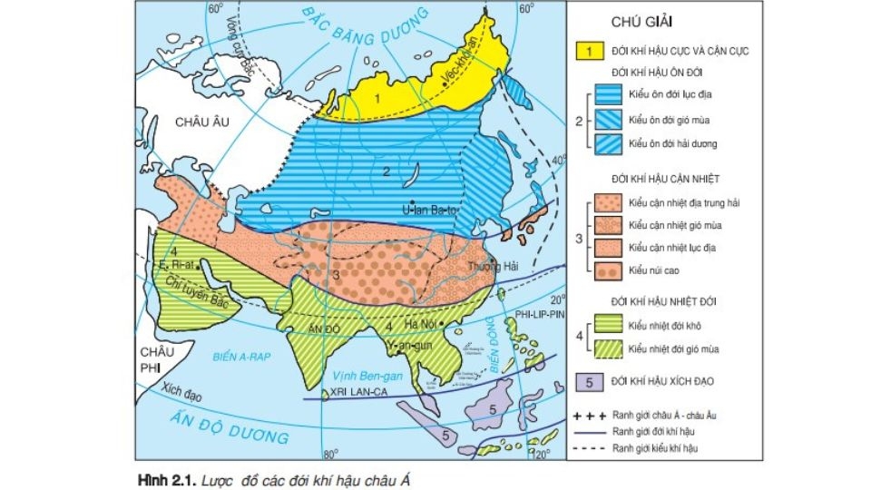 Châu Á có bao nhiêu nước? Danh sách chi tiết các quốc gia