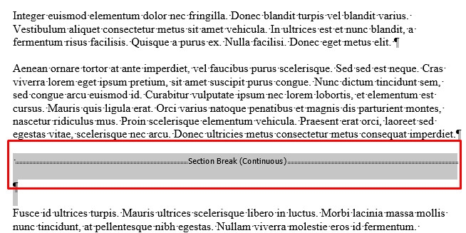Cách xóa Section Break – Hướng dẫn chi tiết 3 cách thực hiện