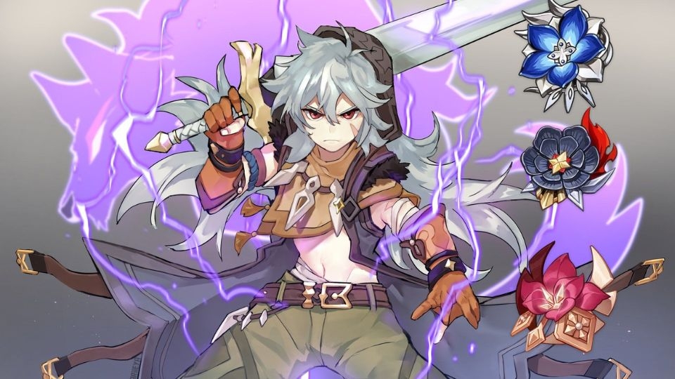 Razor Genshin impact - Hướng dẫn cách chơi chàng Thiếu Niên Sói