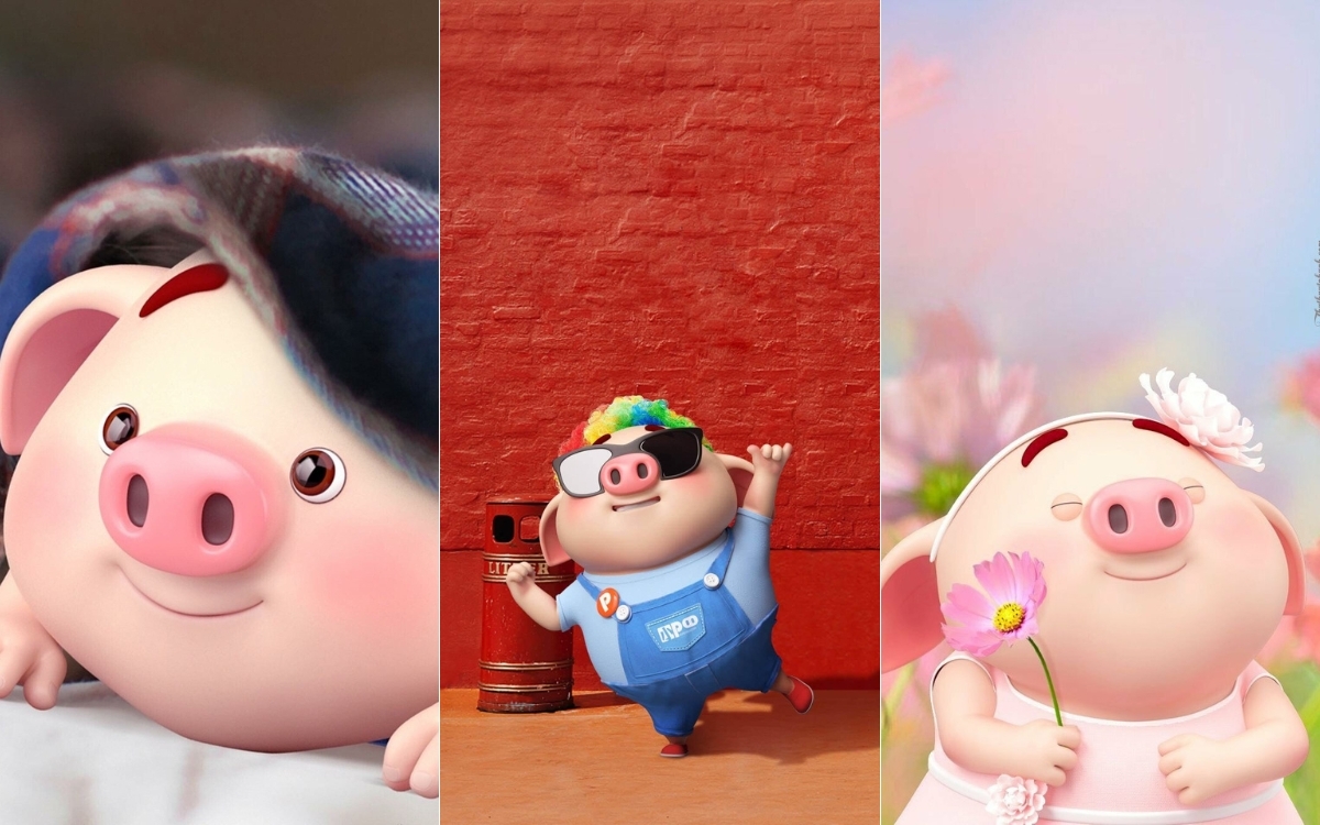 Lưu ngay 100+ hình nền con heo đáng yêu cho điện thoại, máy tính