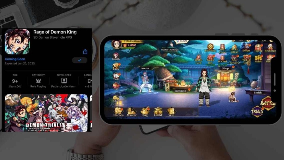 Demon Slayer mobile (Rage of Demon King) - Hướng dẫn tải game