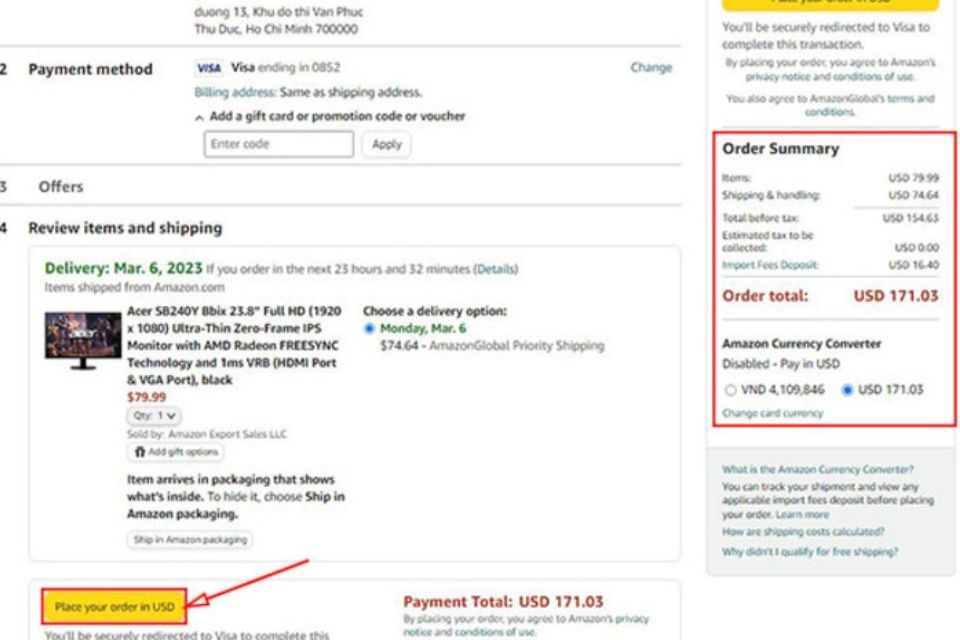 Checkout Amazon là gì? Hướng dẫn checkout Amazon đơn giản