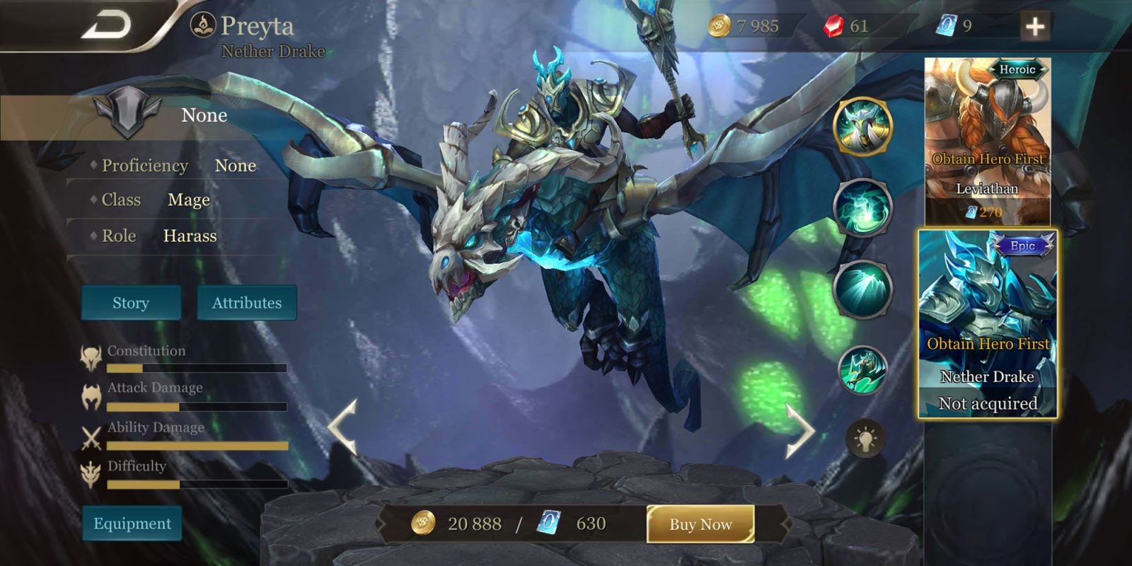 Preyta trong Liên Quân Mobile - Khám phá bộ kỹ năng và lối chơi