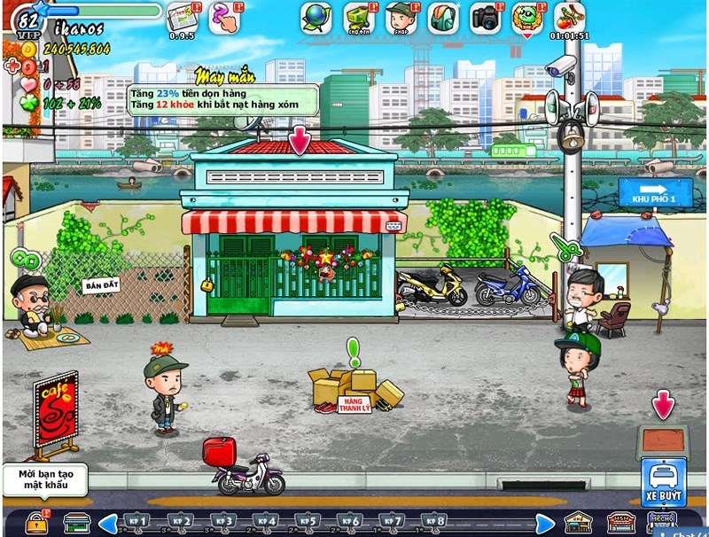 Game Hàng Rong Mobile: Bức tranh chân thực về cuộc sống
