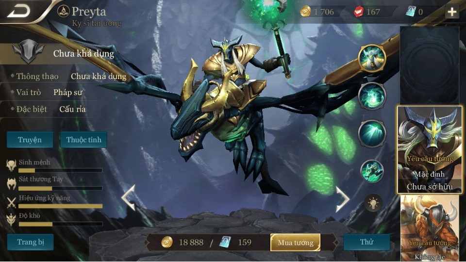 Cách chơi Preyta Liên Quân chi tiết nhất để gánh team dễ dàng