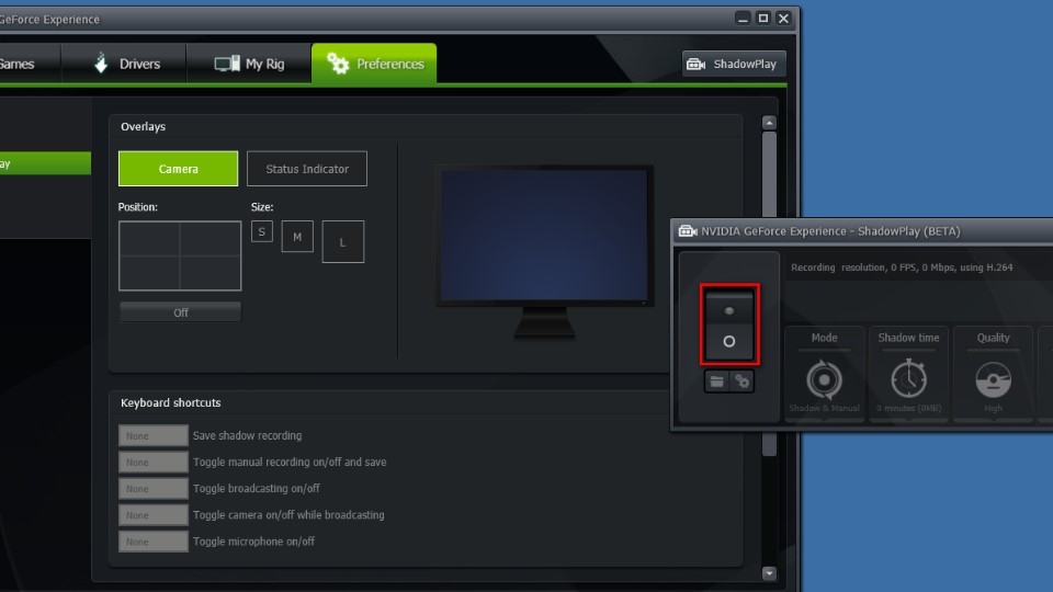 Hướng dẫn cài đặt ShadowPlay quay video chơi game trên máy tính
