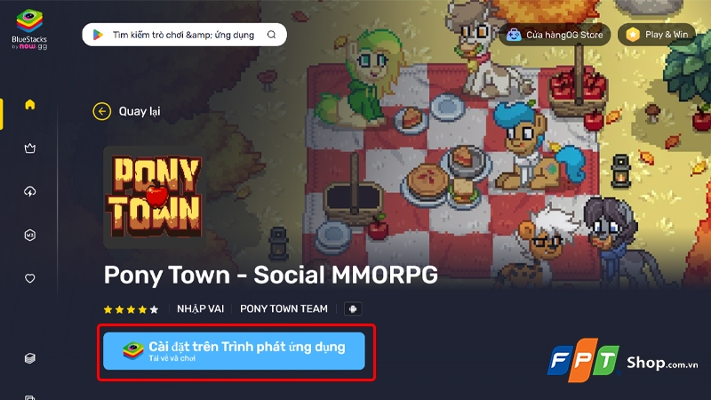 Cách tải và cài đặt Pony Town trên điện thoại và máy tính cực dễ