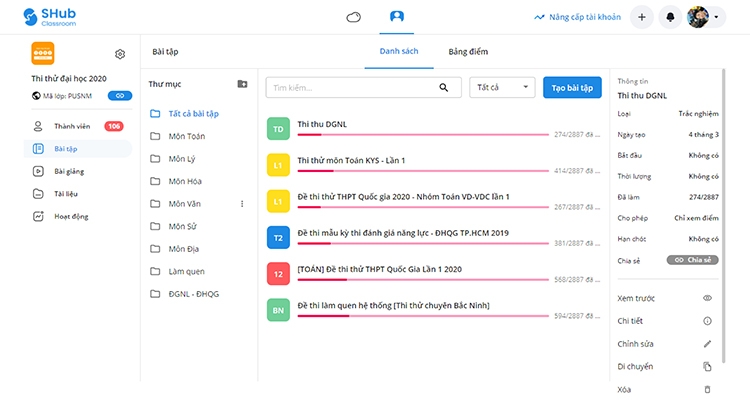 Tìm hiểu về SHub Classroom: Tính năng, cách tải và cách đăng ký