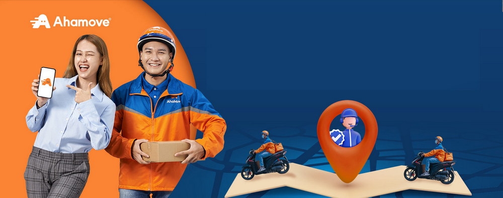 AhaMove - Ứng dụng giao hàng tận nhà với giá cả phải chăng