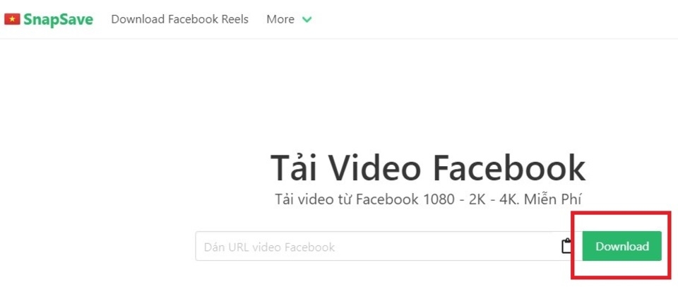 Snapsave App - Tải video Facebook chất lượng cao, dễ dàng và nhanh chóng