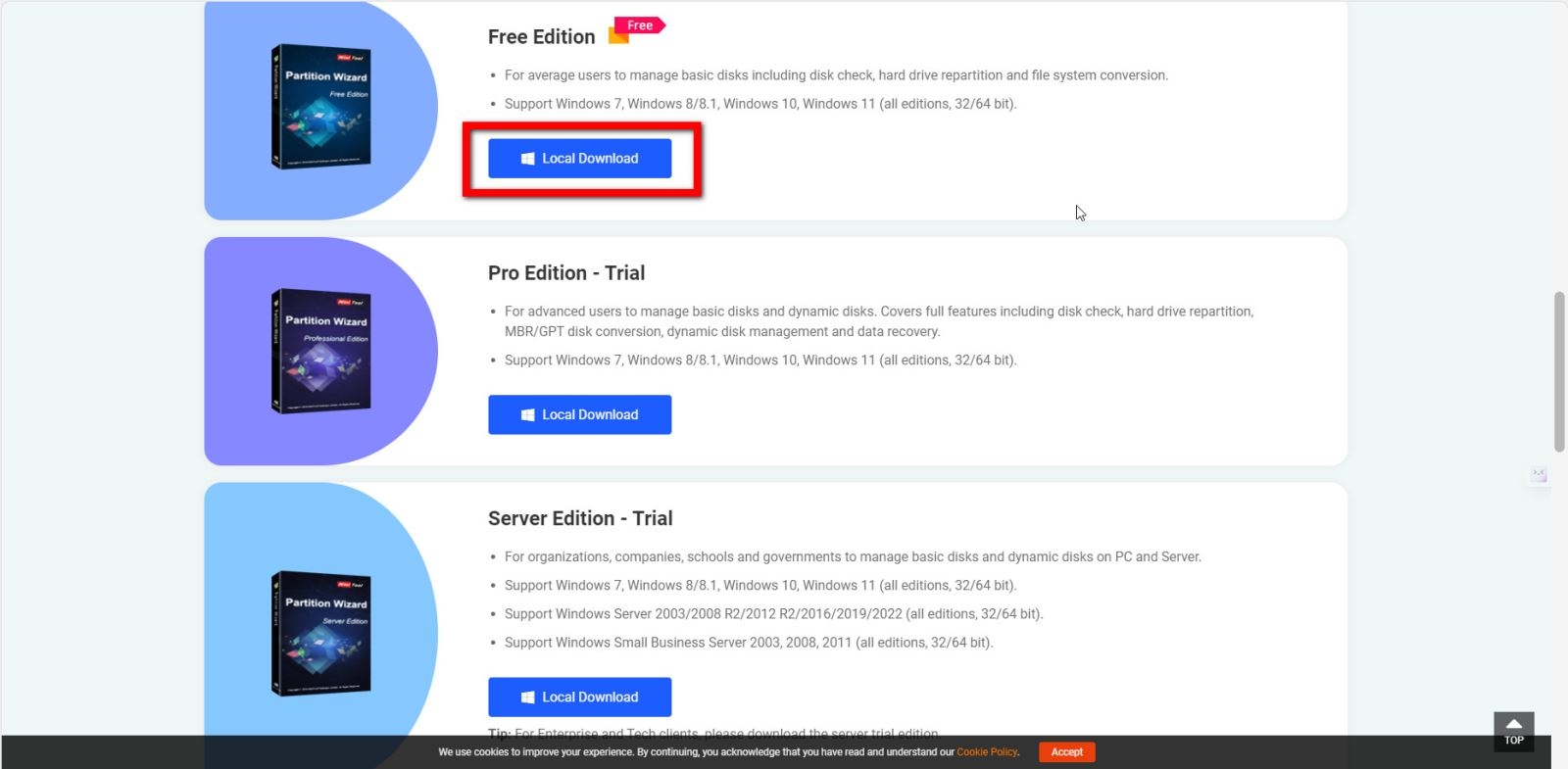 MiniTool Partition Wizard – Hướng dẫn tải và cài đặt