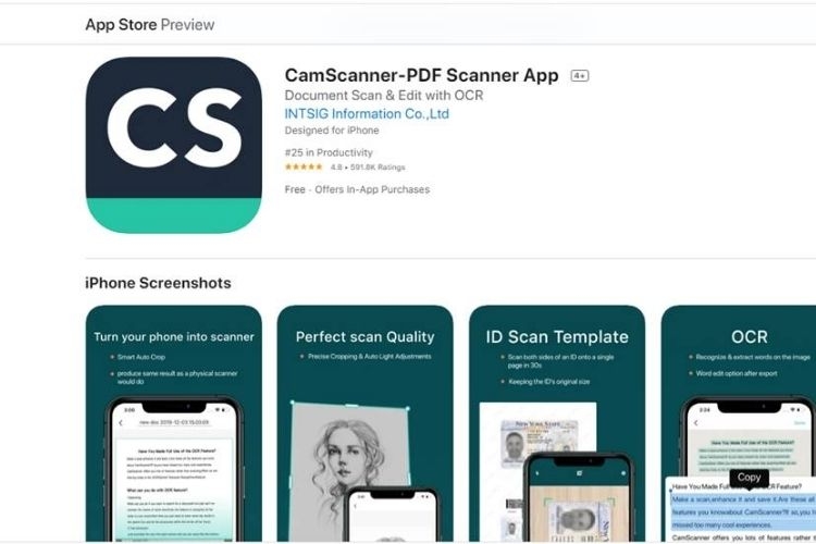 Top 5 phần mềm scan ảnh, tài liệu trên điện thoại di động