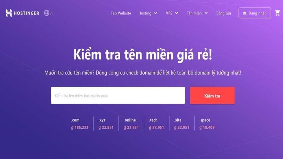 Các trang web hỗ trợ check tên miền online nhanh chóng