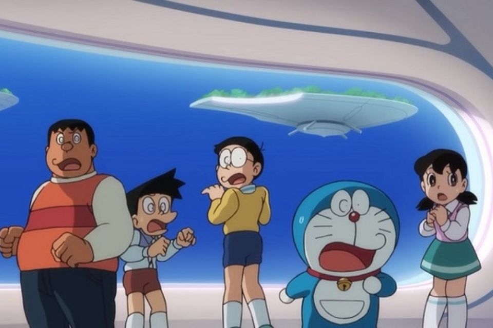 Doraemon movie 2023: Nobita và vùng đất lý tưởng trên bầu trời