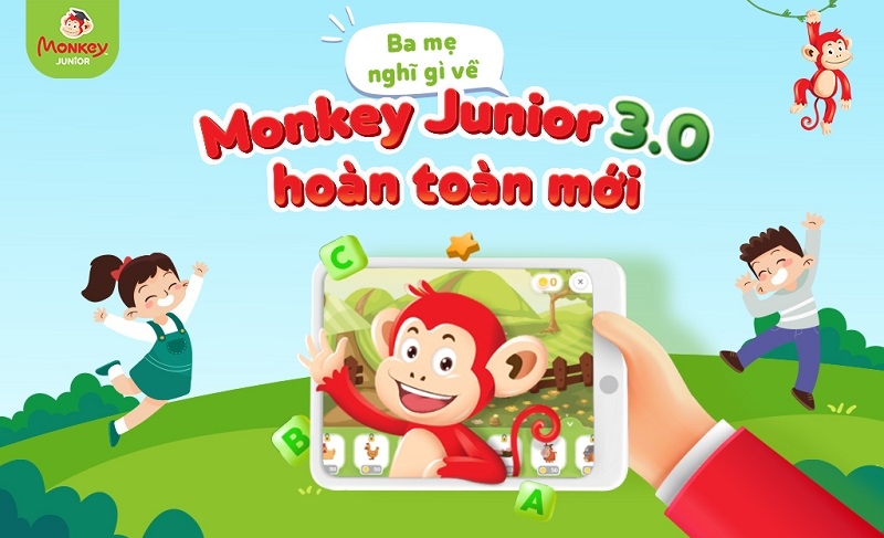 Monkey Junior - Phần mềm học tiếng Anh cho trẻ em tốt nhất