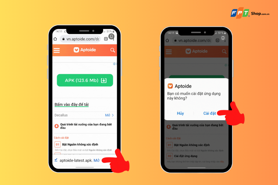 Hướng dẫn cách tải và cài đặt Aptoide cho Android đơn giản