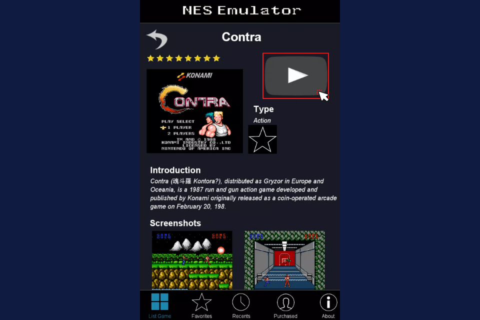 Contra - Hướng dẫn cách cài đặt game trên điện thoại Android