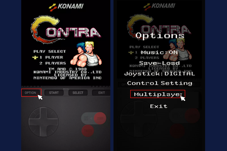 Contra - Hướng dẫn cách cài đặt game trên điện thoại Android