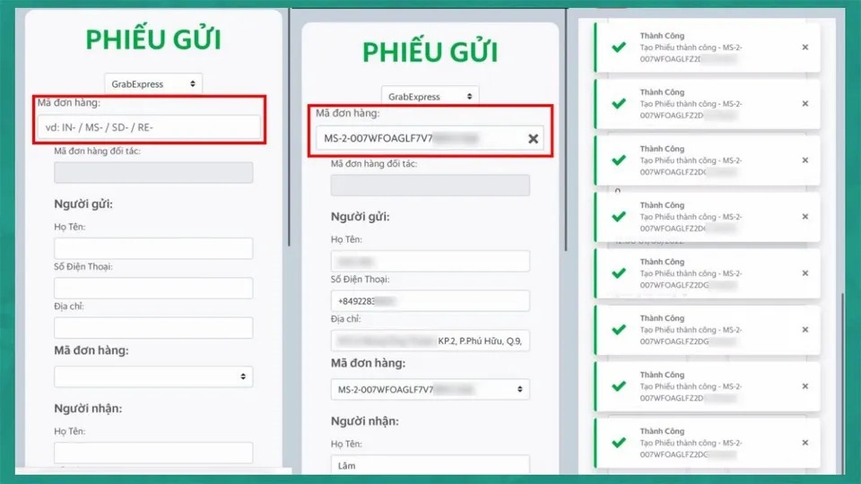 Phiếu gửi điện tử Grab: Hướng dẫn cách đăng nhập và sử dụng