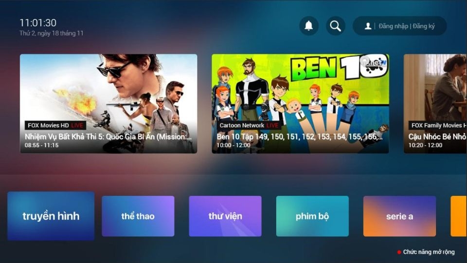Top 10 app xem phim miễn phí trên điện thoại cho mọt phim
