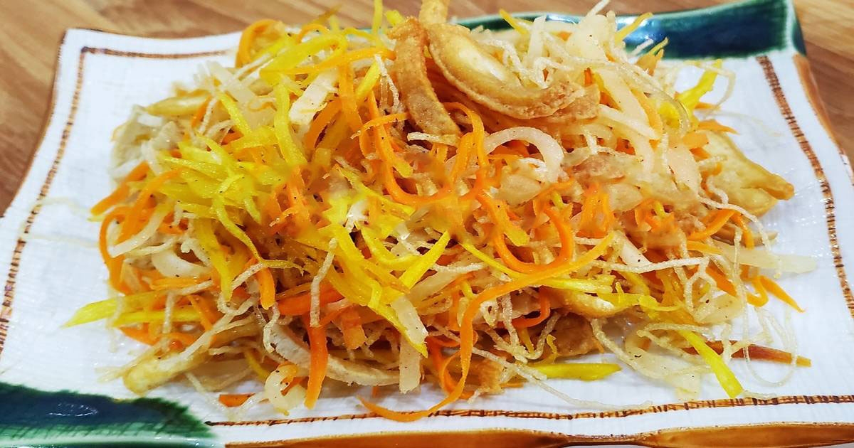2 cách làm bì chay đơn giản, cho mâm cơm chay thêm hấp dẫn