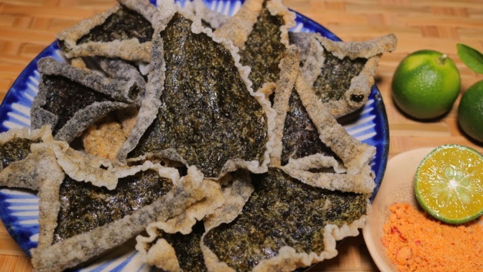 Cách làm bánh tráng chiên siêu ngon giòn rụm