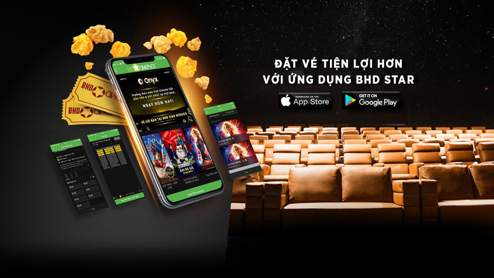 BHD Star Cineplex Vietnam - Săn vé xem phim không cần đến rạp