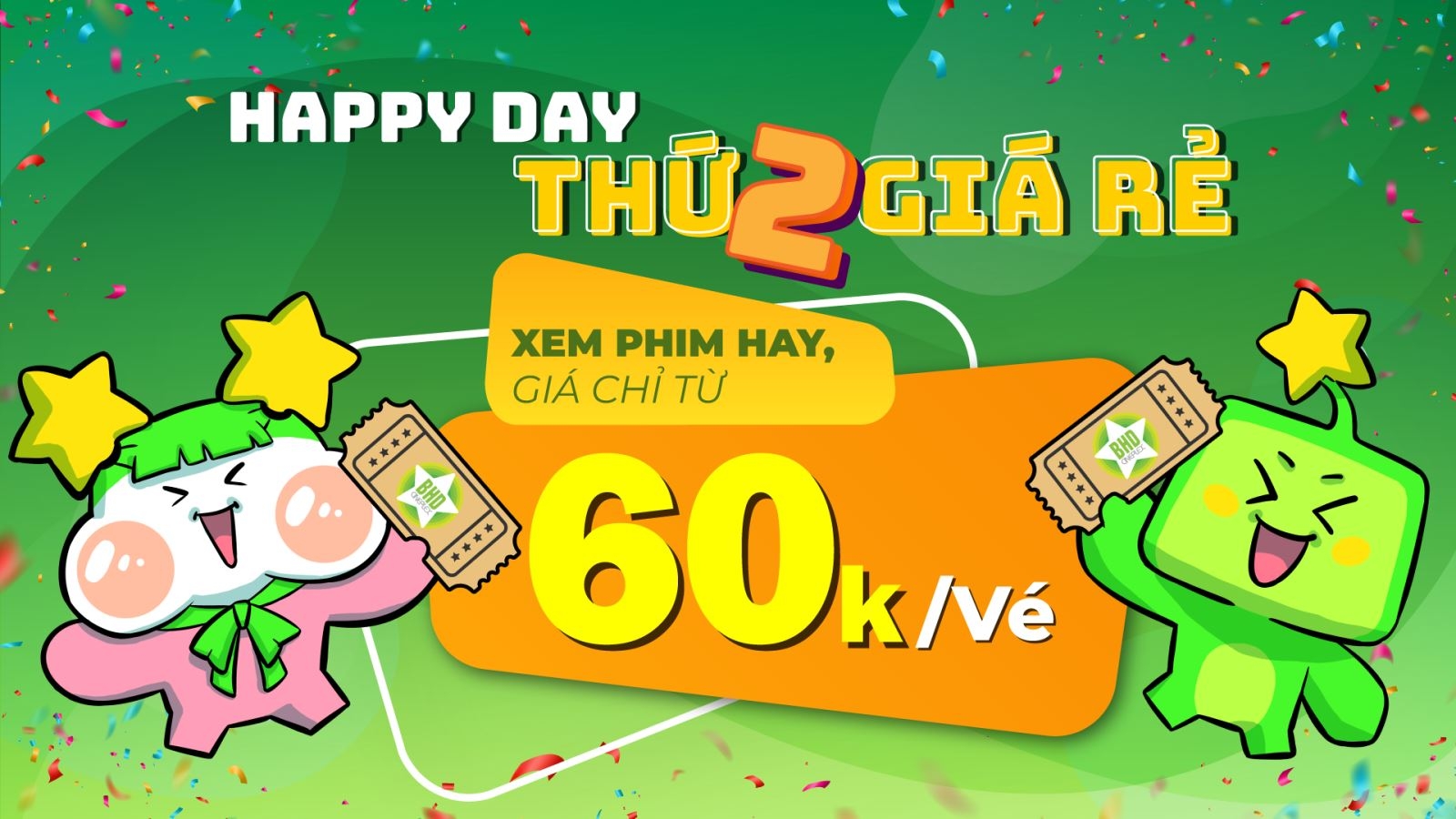 BHD Star Cineplex Vietnam - Săn vé xem phim không cần đến rạp
