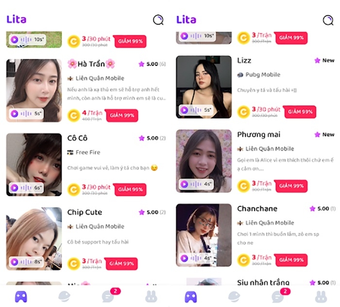 Cách tải ứng dụng Lita: Chơi game và kết nối cùng các nữ gamer
