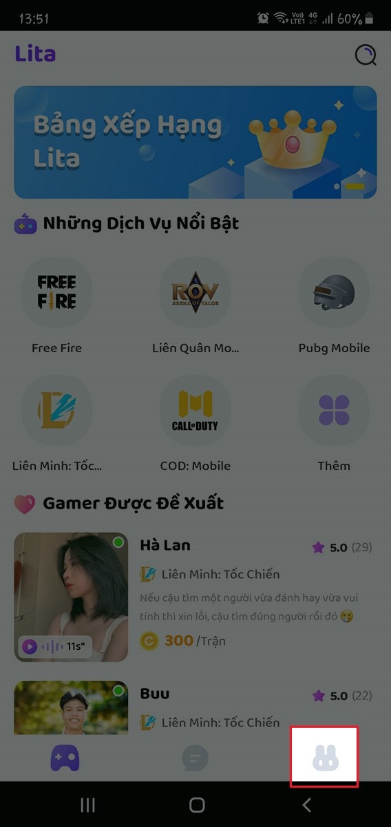 Cách tải ứng dụng Lita: Chơi game và kết nối cùng các nữ gamer