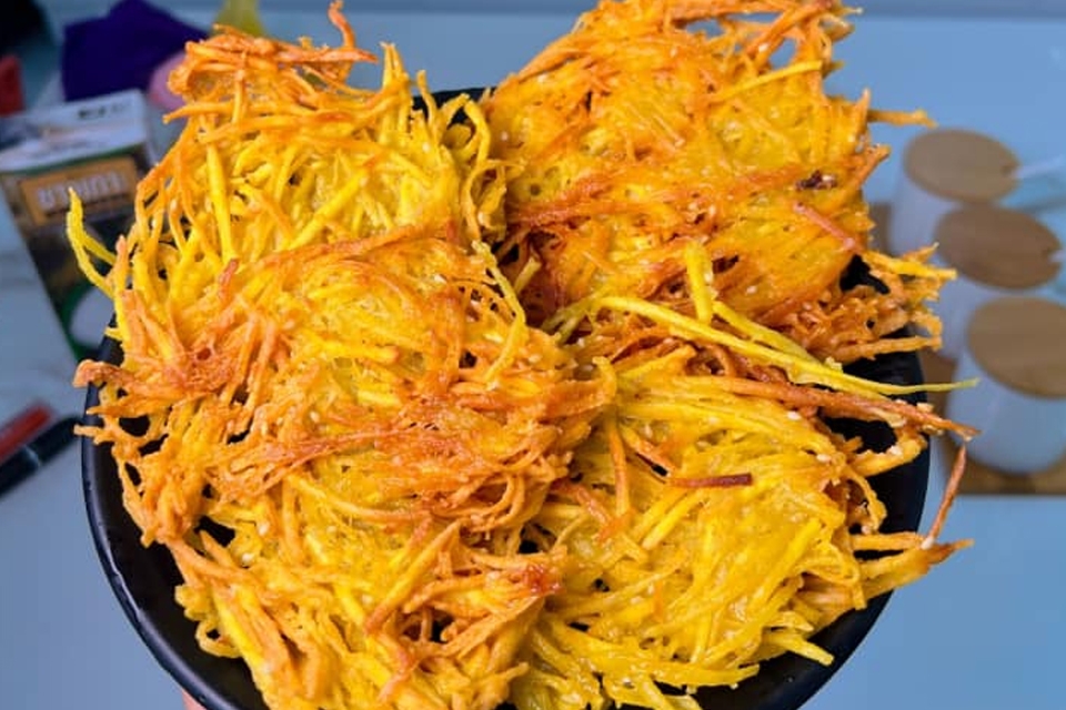 3 cách làm bánh khoai lang chiên giòn rụm, thơm ngon cực dễ làm