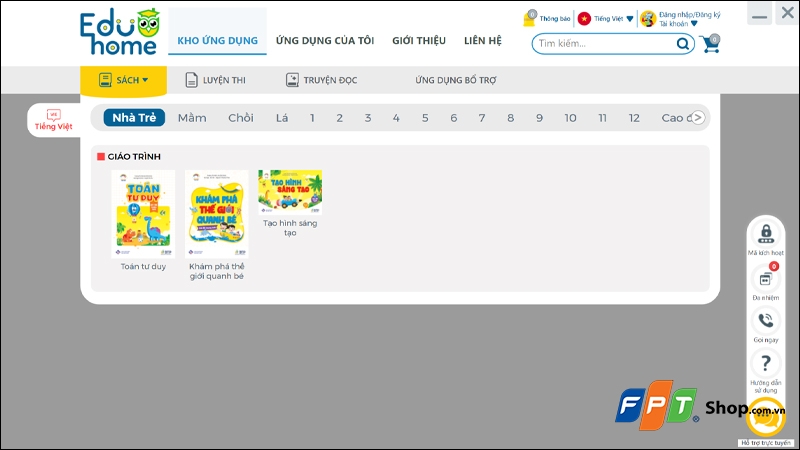 Eduhome - Học tiếng Anh hiệu quả với ứng dụng giáo dục