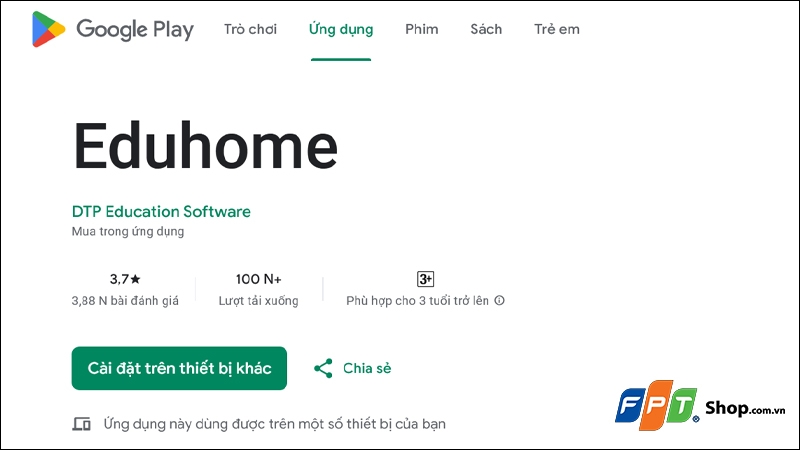 Eduhome - Học tiếng Anh hiệu quả với ứng dụng giáo dục