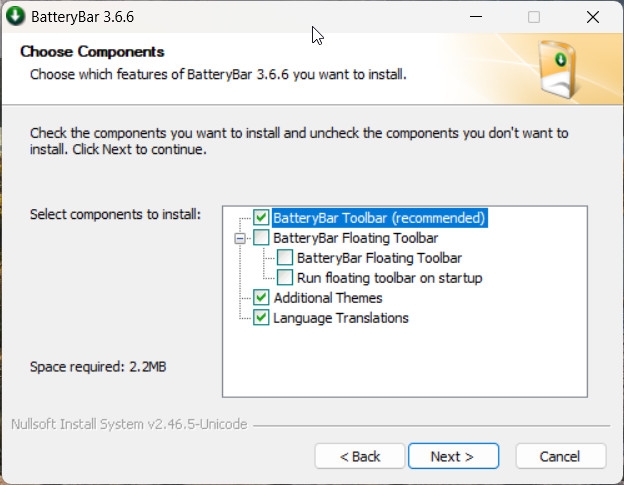 Batterybar – Một ứng dụng quản lý pin không thể thiếu cho laptop