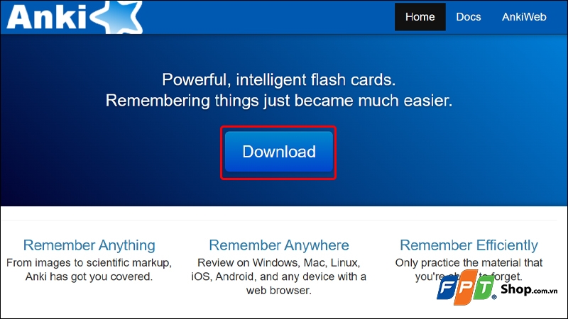 Tải Anki - Cách học từ vựng, ngữ pháp linh hoạt và hiệu quả