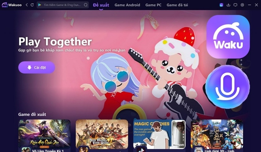 Wakuoo là gì? Hé lộ cách chơi game mobile trên PC không giả lập