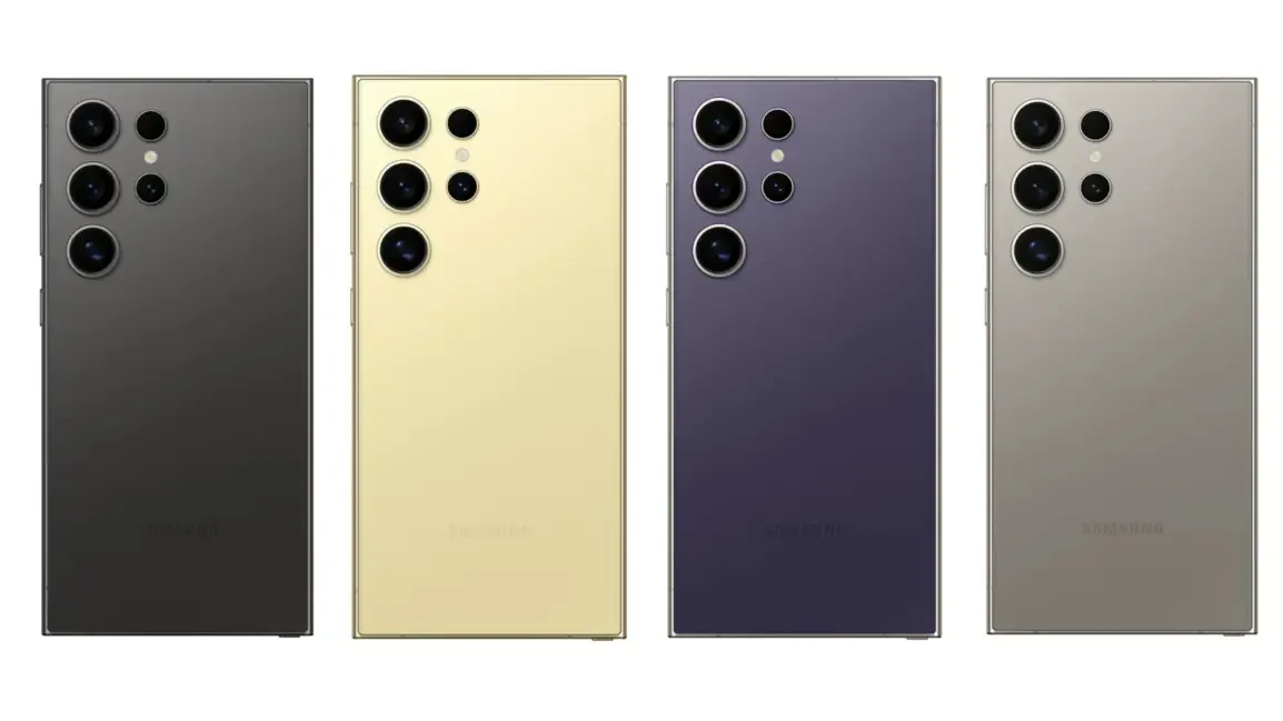 Galaxy S24, Galaxy S24 Plus và Galaxy S24 Ultra lộ ảnh render