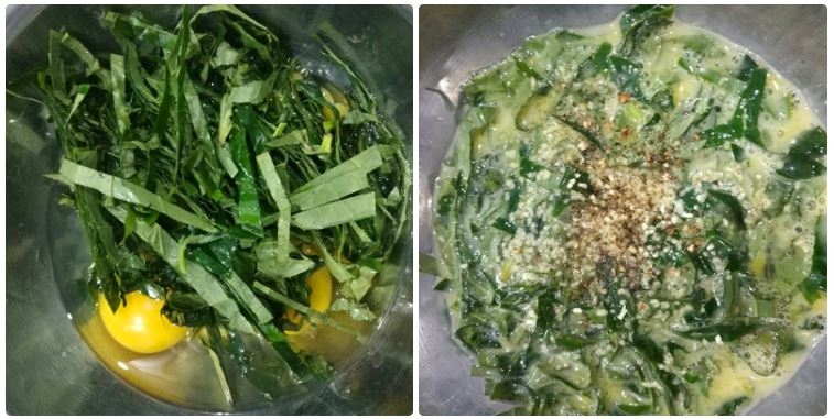 Thổi bùng vị ngon với món trứng rán lá lốt thơm ngon, bổ dưỡng