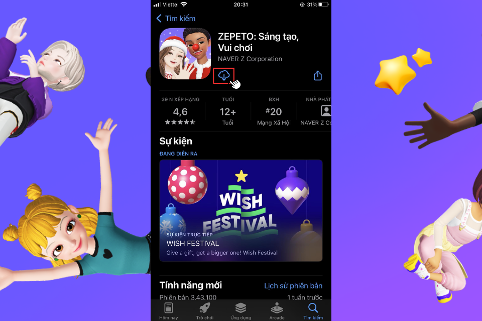ZEPETO - Mạng xã hội phong cách 3D độc đáo