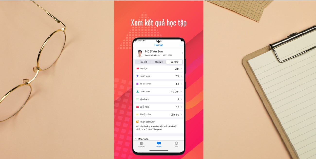 Cách sử dụng Edu One tra điểm dễ hiểu cho phụ huynh, học sinh