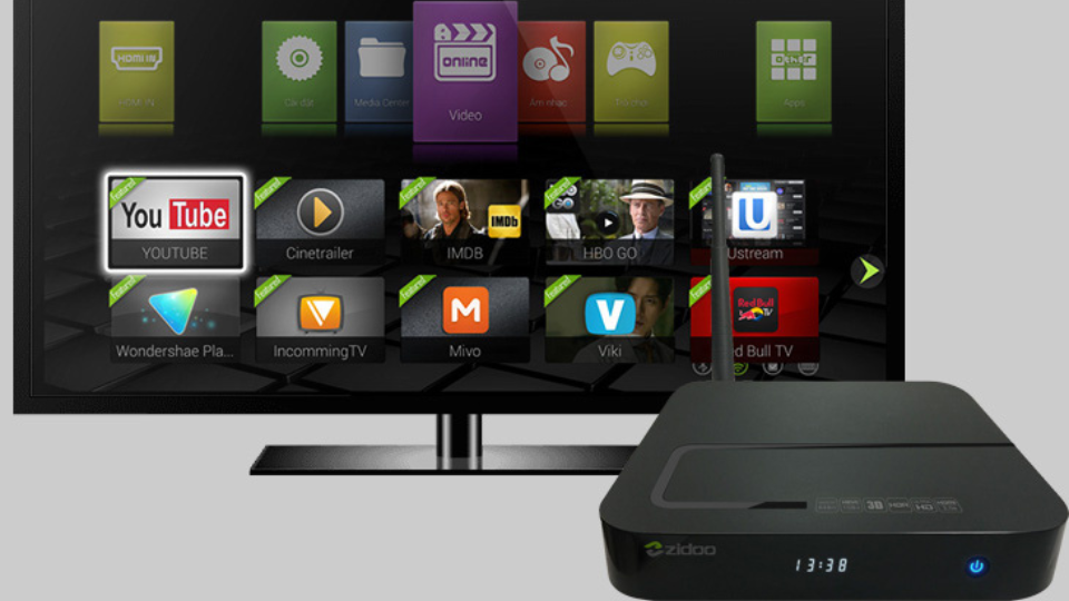 11 thiết bị hỗ trợ Android TV Box cho tivi thường dễ sử dụng