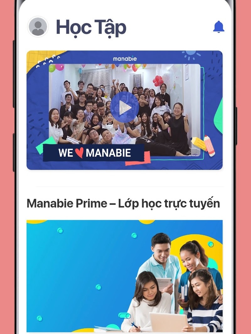 Manabie - Nền tảng học tập trực tuyến cho học sinh phổ thông