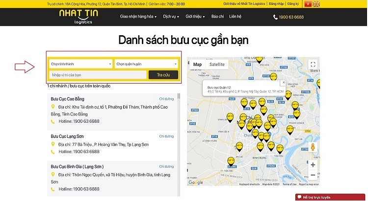 05 cách tra cứu vận đơn Nhất Tín theo dõi bưu kiện chính xác