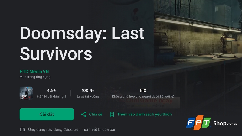 Doomsday Last Survivors: Xây dựng đế chế, chiến đấu với zombie