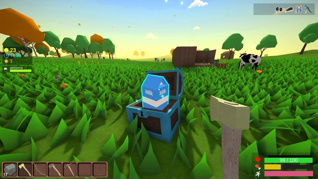 Muck - Khám phá thể loại game sinh tồn phiêu lưu hành động