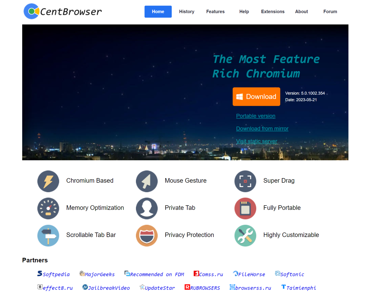 Cent Browser: Trình duyệt với tính năng tinh chỉnh cho người dùng