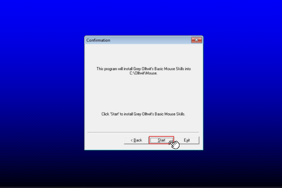 Cách tải Basic Mouse Skills - Phần mềm luyện tập sử dụng chuột